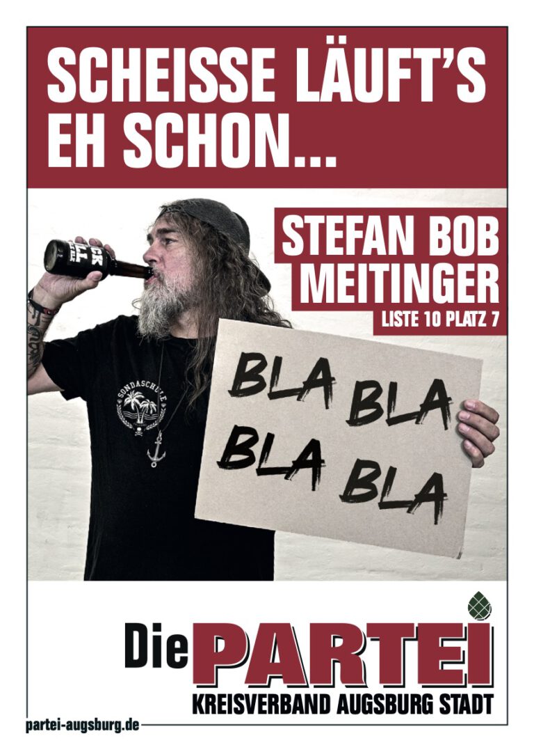Plakate – Die PARTEI Kreisverband Augsburg Stadt
