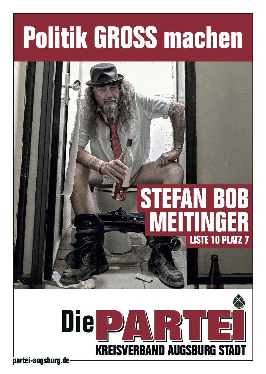 Plakate – Die PARTEI Kreisverband Augsburg Stadt